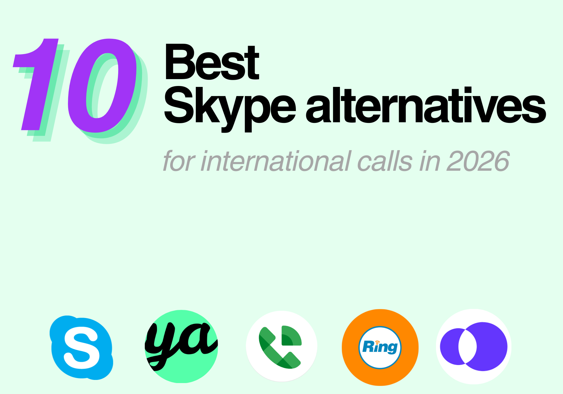10 Best Skype Alternatives for International Calls in 2026 (Honest ...